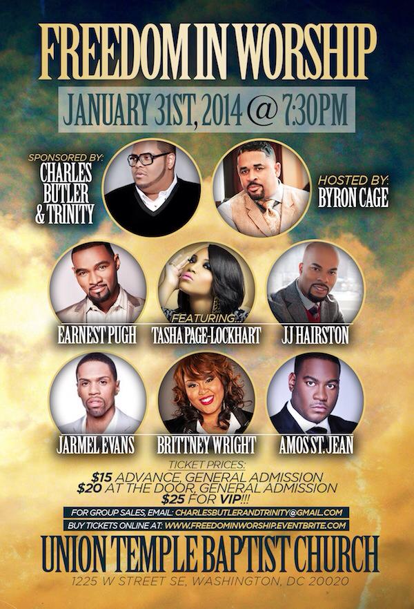 Charles Butler & Trinity Presents: Freedom In Worship Concert - Praise ...