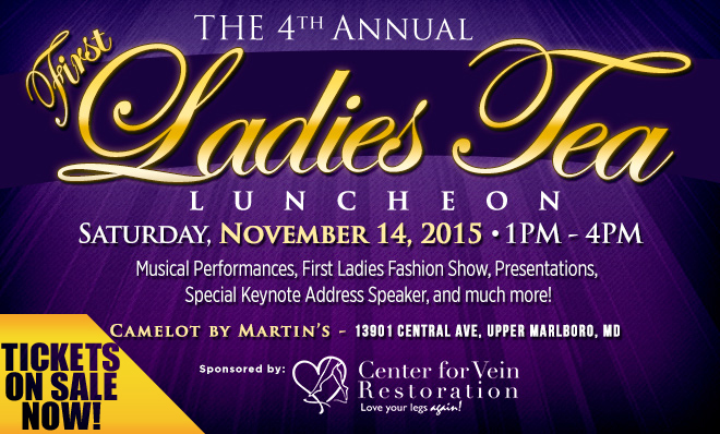 4th Annual First Lady Tea Awards November 14th - Praise 104.1