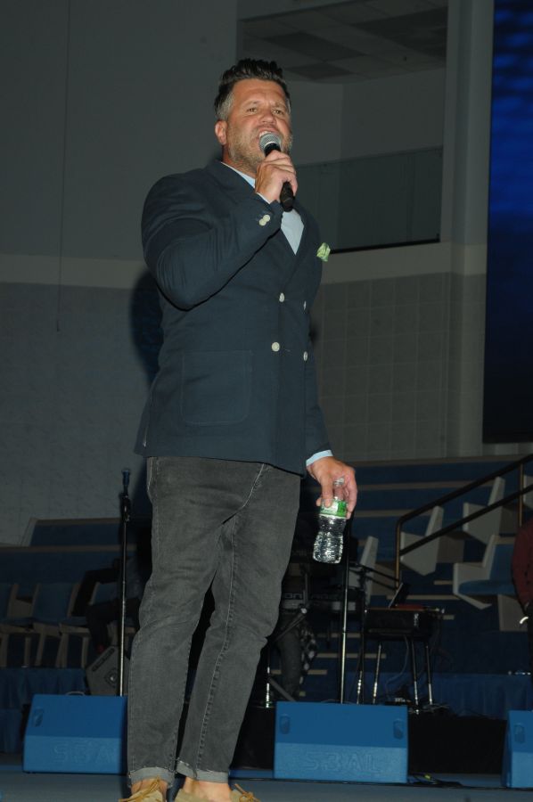Singer Wess Morgan At The 10th Annual Spirit Of Praise | Praise 104.1
