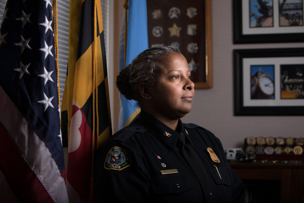 Chief Amal Awad Becomes The First Black Woman Anne Arundel Chief of Police