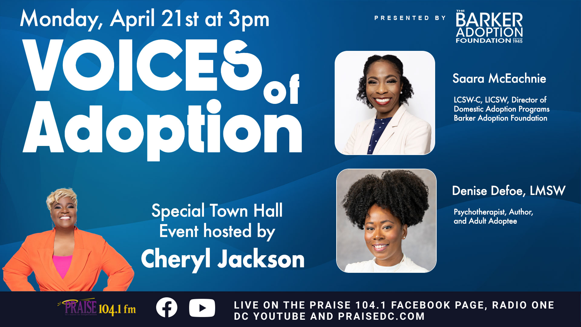 Voices of Adoption Town Hall Prs by Barker Adoption Foundation