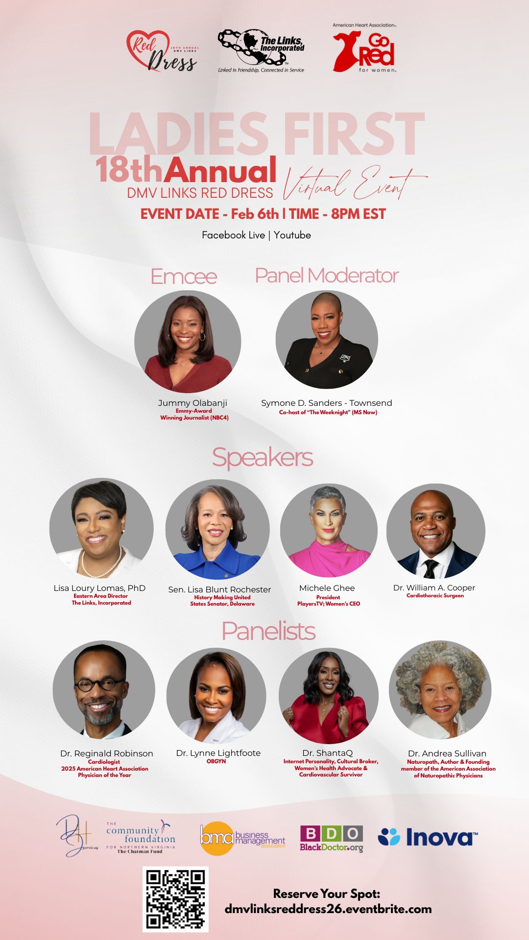 Celebrate Heart Health Month with the 18th Annual DMV Links Red Dress ...